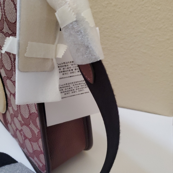 Coach | Bags | Coach Dempsey File Bag Crossbody In Signature Jacquard ...